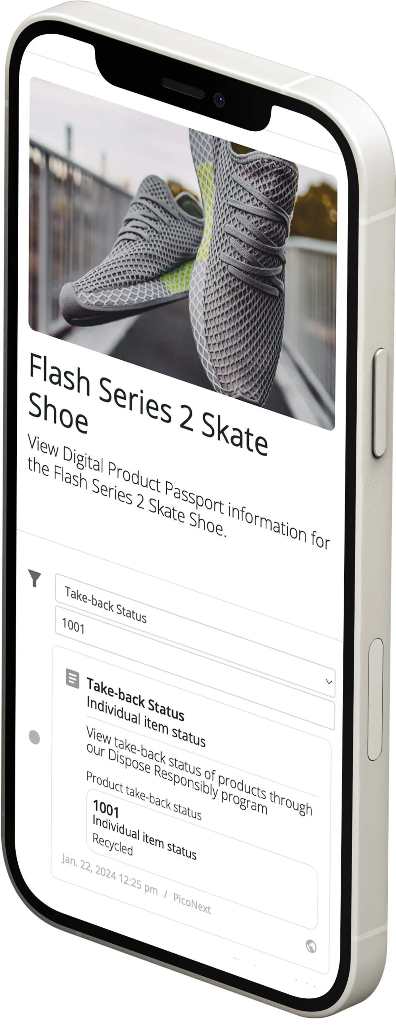 Batch and Item level data in Digital Product Passports - PicoNext